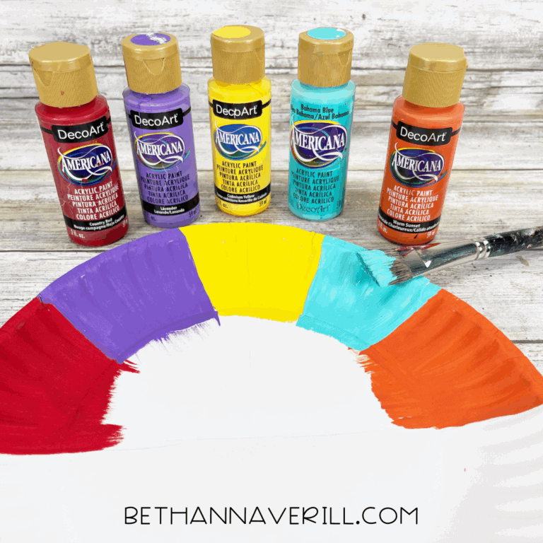 Paper Plate Caterpillar Craft | Beth Ann Averill