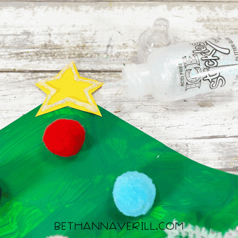 Paper Plate Christmas Tree Craft | Beth Ann Averill