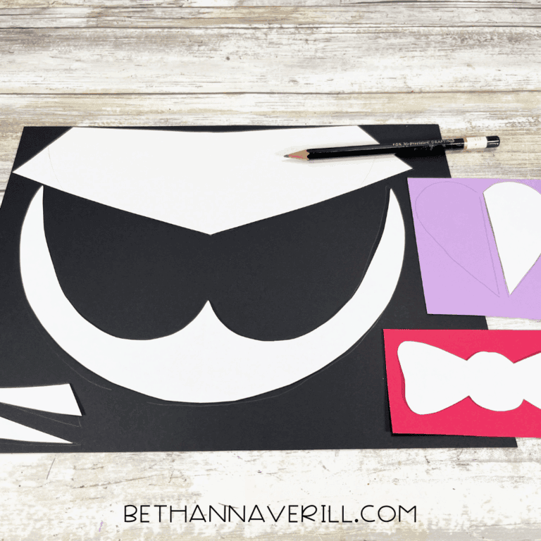 Dracula Paper Plate Craft | Beth Ann Averill