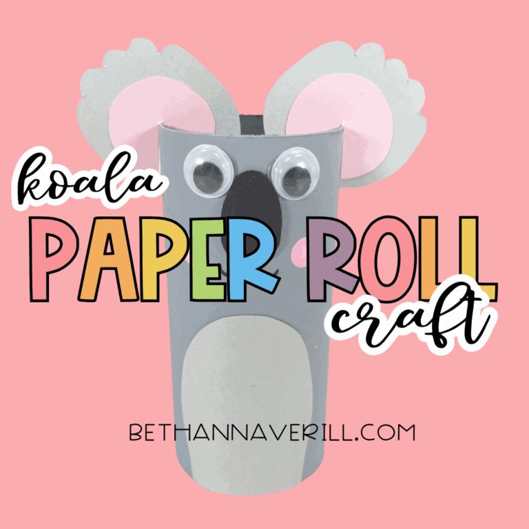 Koala Paper Roll Craft | Beth Ann Averill