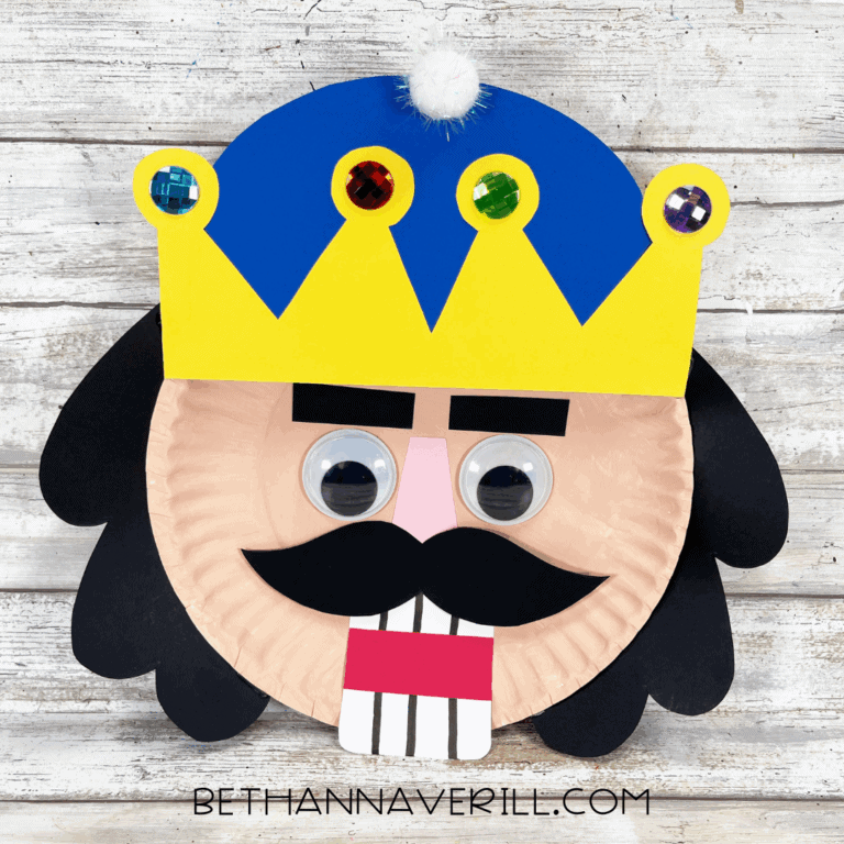 Nutcracker Paper Plate Craft | Beth Ann Averill