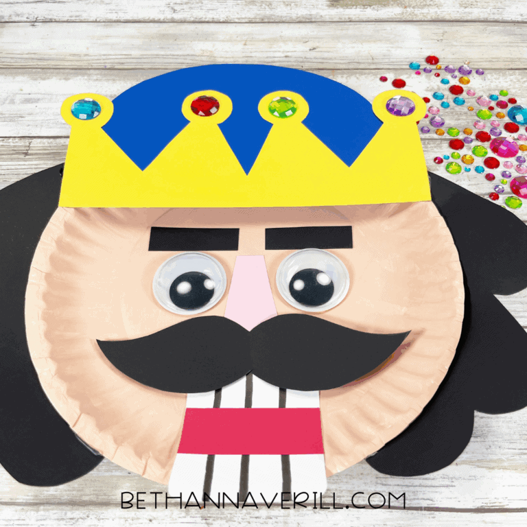 Nutcracker Paper Plate Craft | Beth Ann Averill