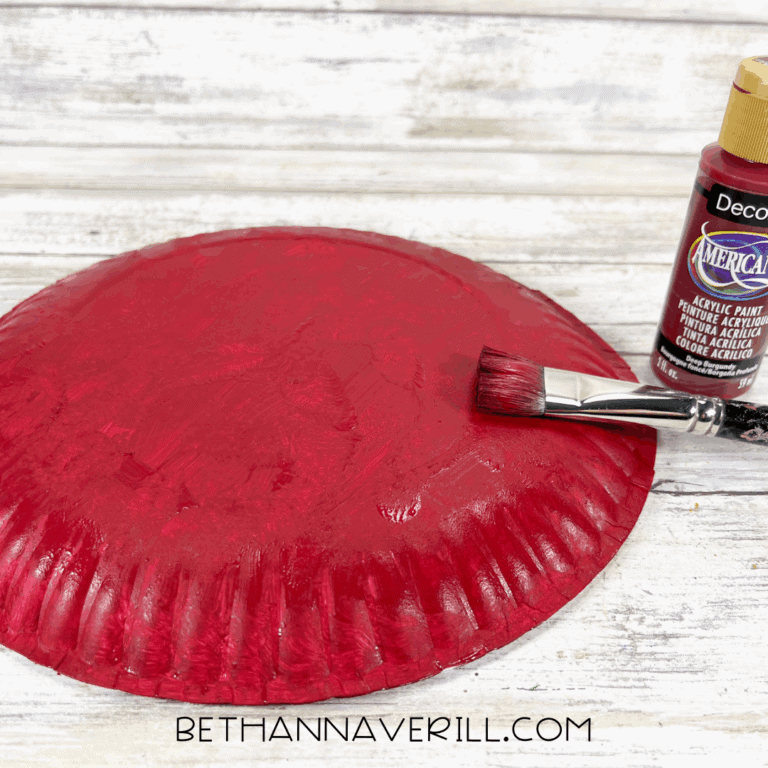 Santa Chimney Paper Plate Craft | Beth Ann Averill