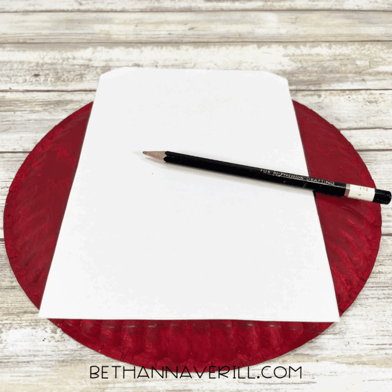 Santa Chimney Paper Plate Craft | Beth Ann Averill