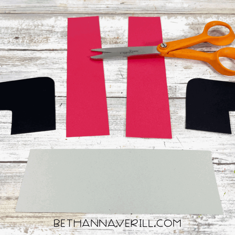 Santa Chimney Paper Plate Craft | Beth Ann Averill