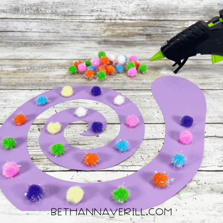 Paper Plate Snail Craft | Beth Ann Averill