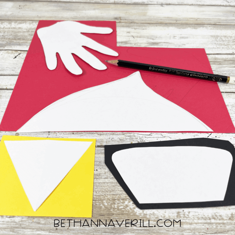 Cardinal Paper Plate Craft | Beth Ann Averill