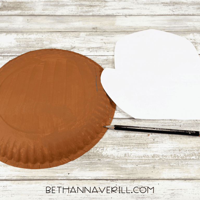 Moose Paper Plate Craft | Beth Ann Averill
