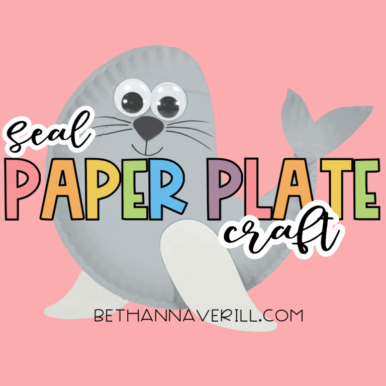 Seal Paper Plate Craft | Beth Ann Averill