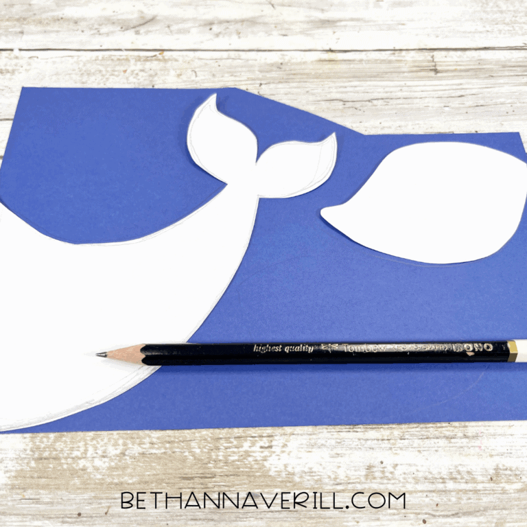 Whale Paper Plate Craft | Beth Ann Averill