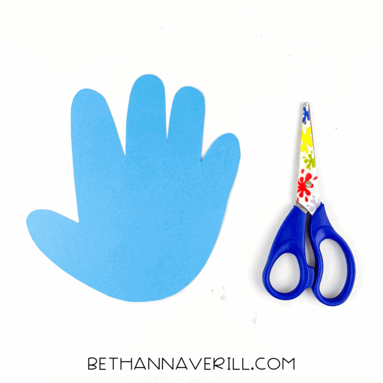 Blue Bird Handprint Craft | Beth Ann Averill
