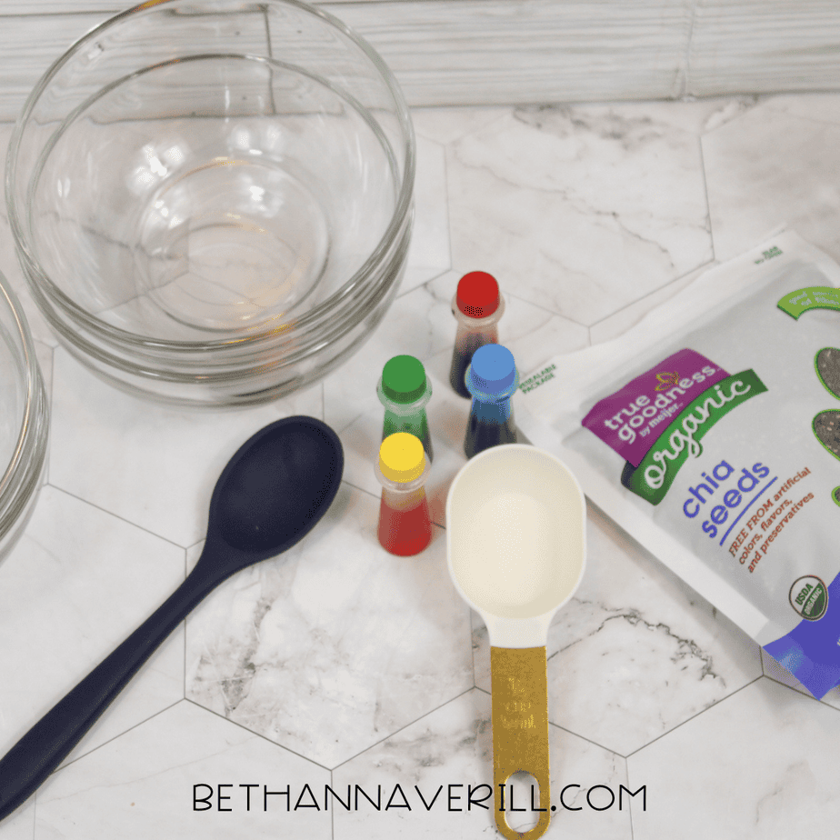 Chia Seed Ocean Sensory Bin | Beth Ann Averill