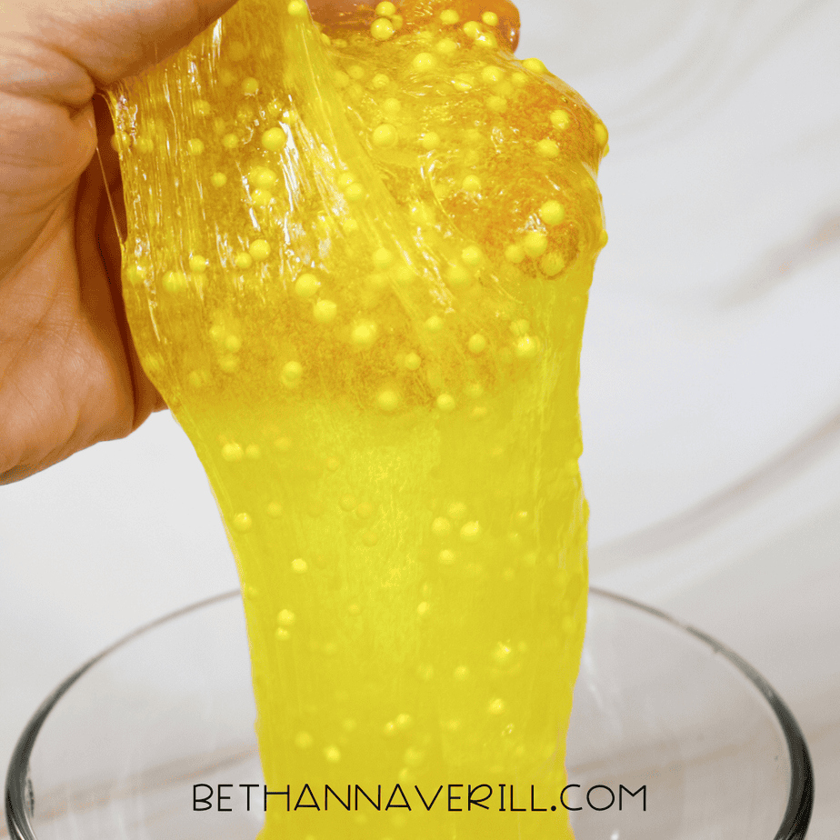 Lemonade Slime Recipe | Beth Ann Averill