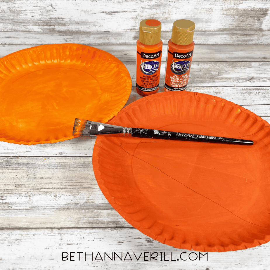 Paper Plate Carrot Craft for Kids | Beth Ann Averill